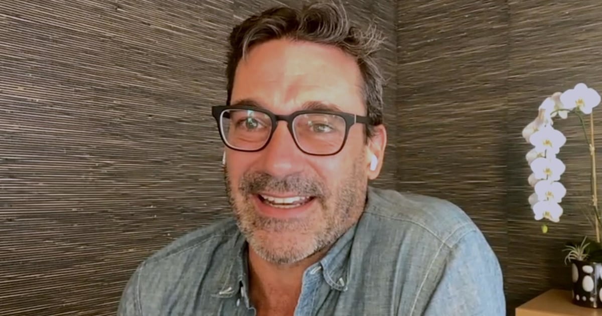 Jon Hamm talks about his virtual hangout and ‘Top Gun: Maverick’