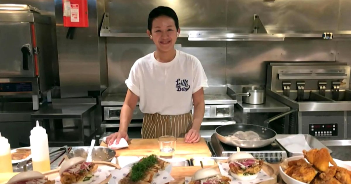 Hong Kong's Chef May Chow makes dumplings