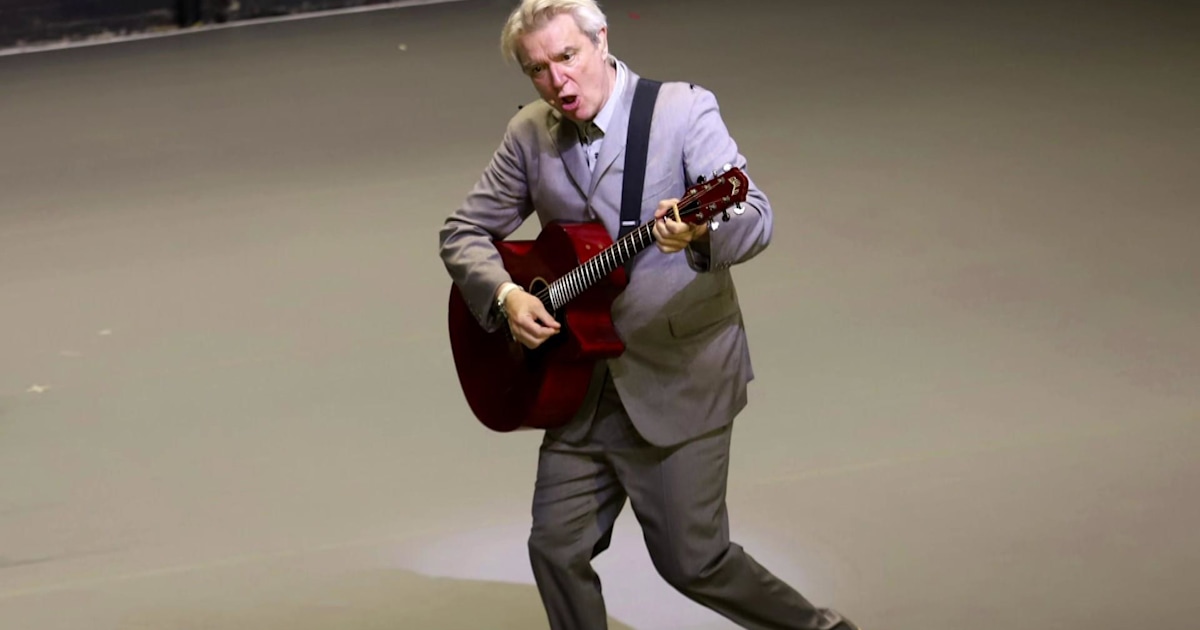 David Byrne talks about new film of his Broadway show ‘American Utopia’