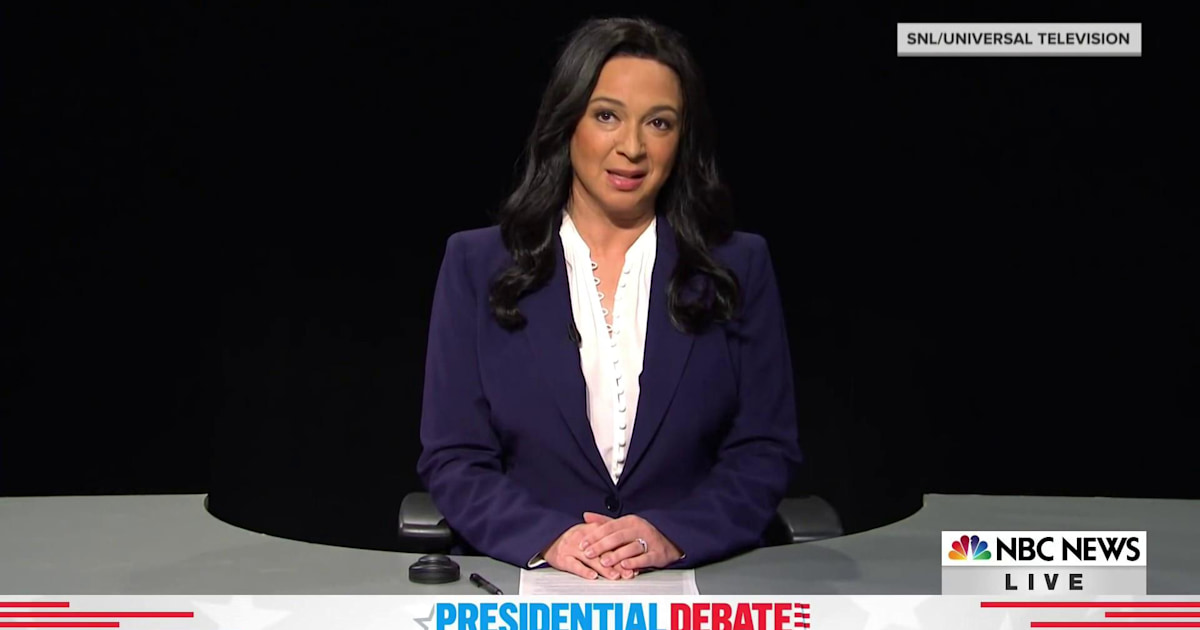 Maya Rudolph impersonates Kristen Welker on ‘Saturday Night Live’