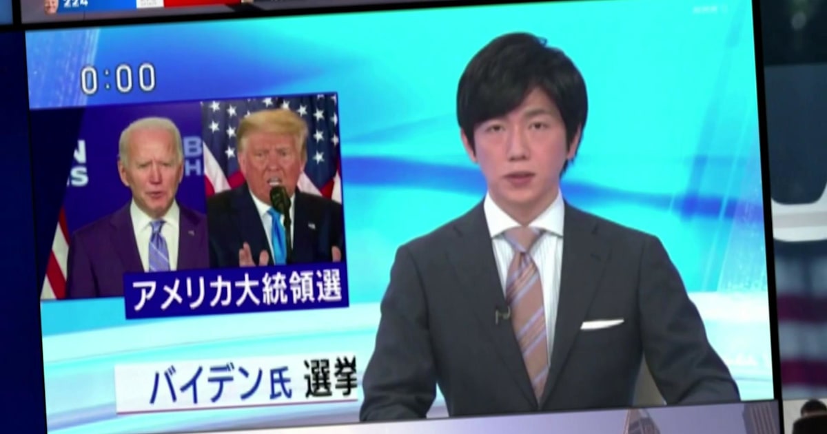 World reacts as US awaits results of 2020 presidential election