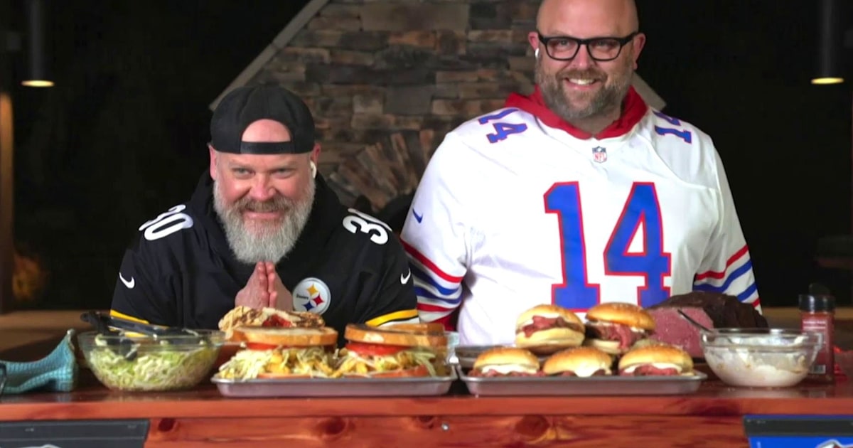 ‘Grill dads’ make football food: Buffalo beef on weck, grilled bologna ...