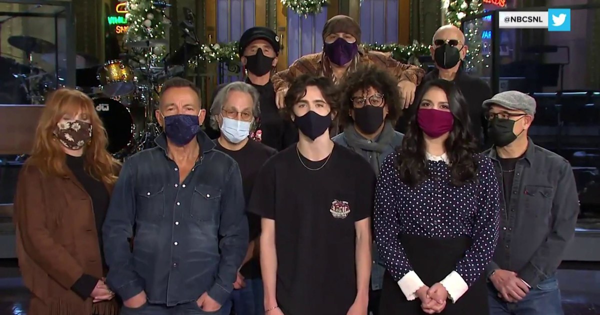 ‘SNL’ returns with Timothée Chalamet and Bruce Springsteen