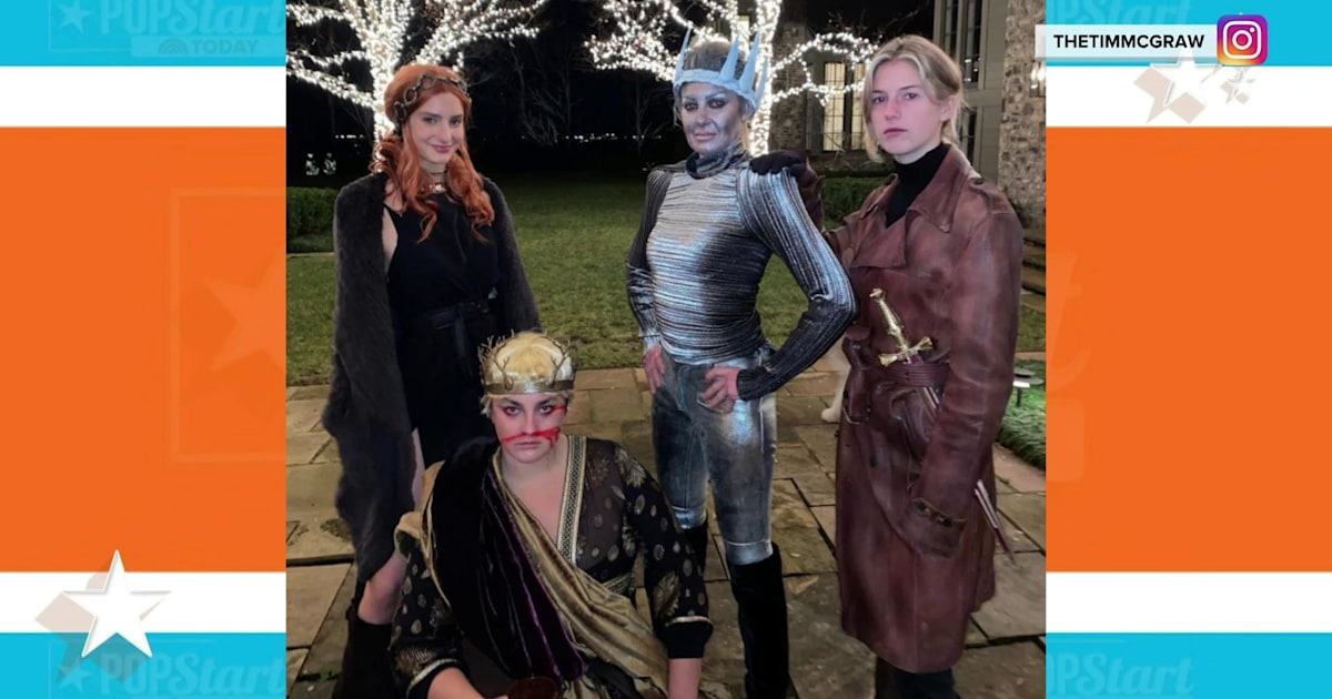 Tim McGraw, Faith Hill and family don ‘Game of Thrones,’ Harry Potter ...