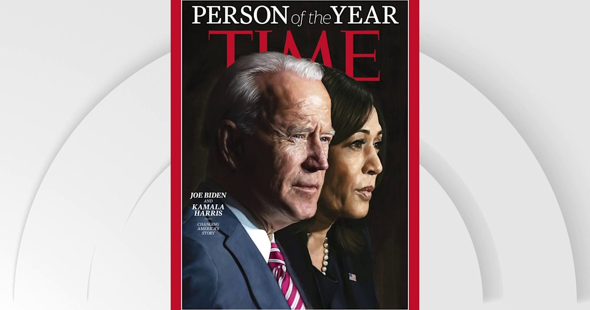 Joe Biden and Kamala Harris named TIME’s Person of the Year