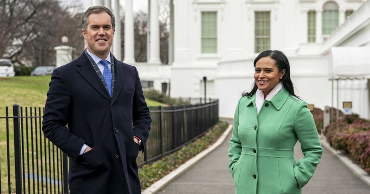 Peter Alexander and Kristen Welker named chief White House correspondents