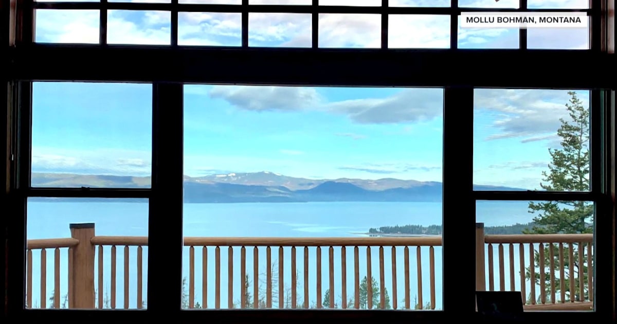 People around the world share the view from their window