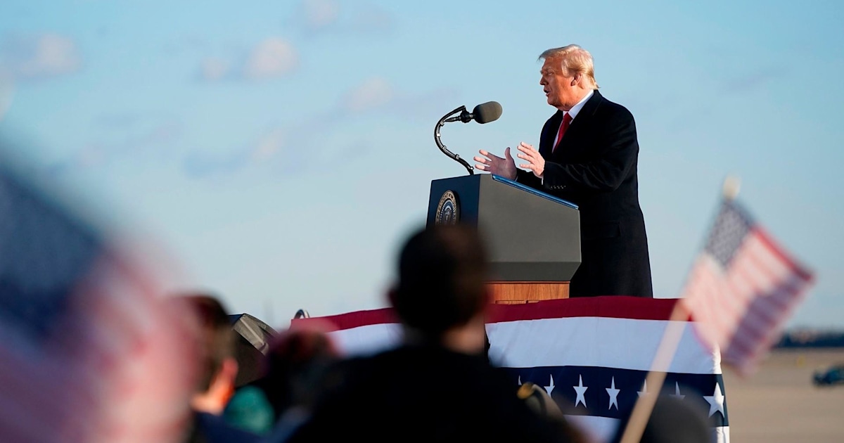 Trump in final remarks: ‘I wish this new administration great luck’