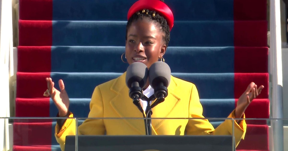 Amanda Gorman makes big impact as youngest inaugural poet in US history
