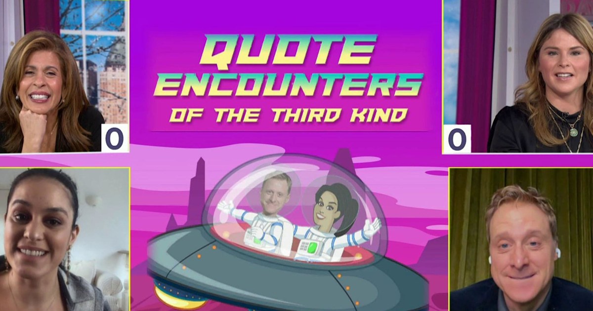 Hoda and Jenna guess the famous alien in hilarious game