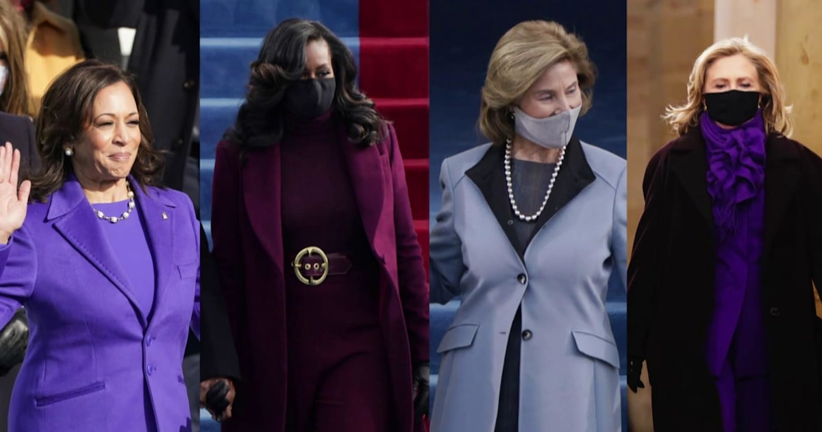 Many fashions on display at inauguration carried deeper significance