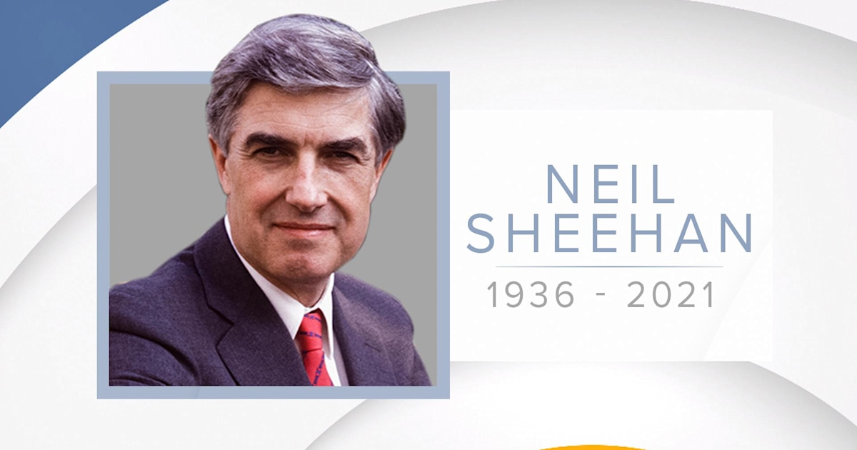 Neil Sheehan, journalist who obtained the Pentagon Papers, dies at 84