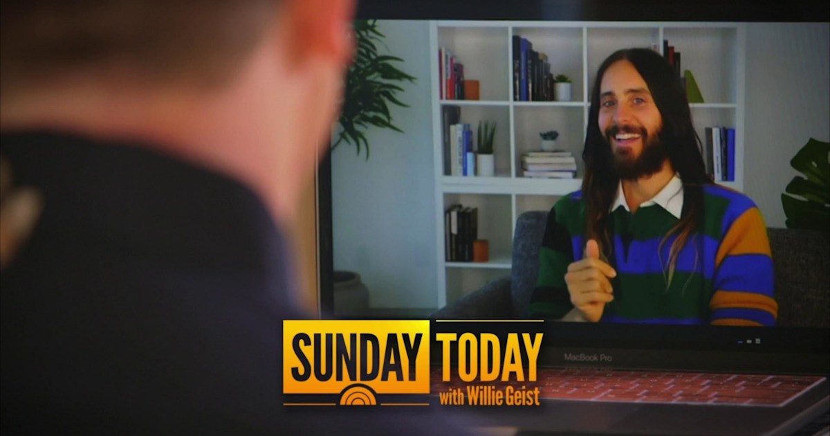 Jared Leto talks to Willie Geist about his silent meditation retreat