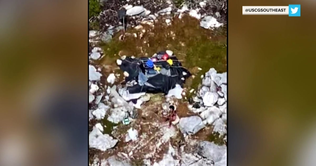 3 people rescued after 33 days stranded on island in Bahamas