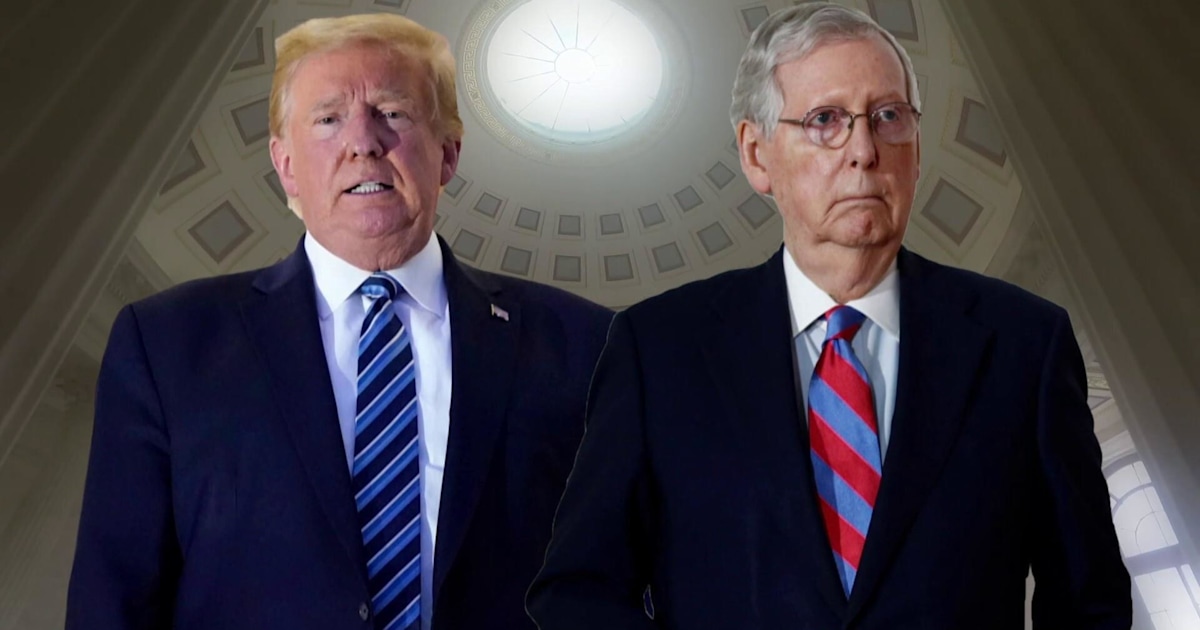 Former President Trump rips Mitch McConnell in scathing attack