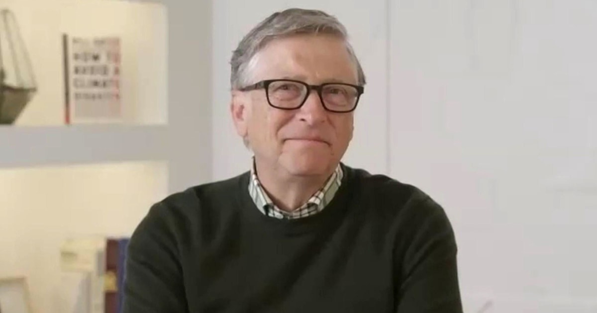 Bill Gates talks about his call to action to save the planet