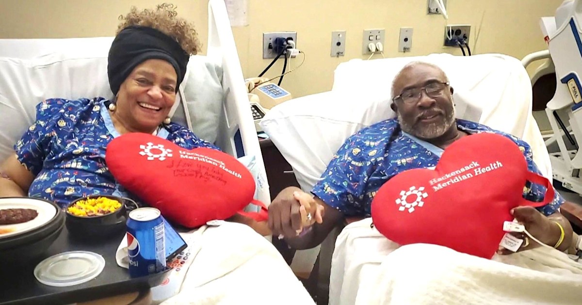 Husband and wife experience heart failure within hours of each other