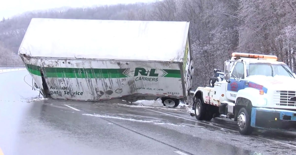 Brutal winter weather causes treacherous conditions across US