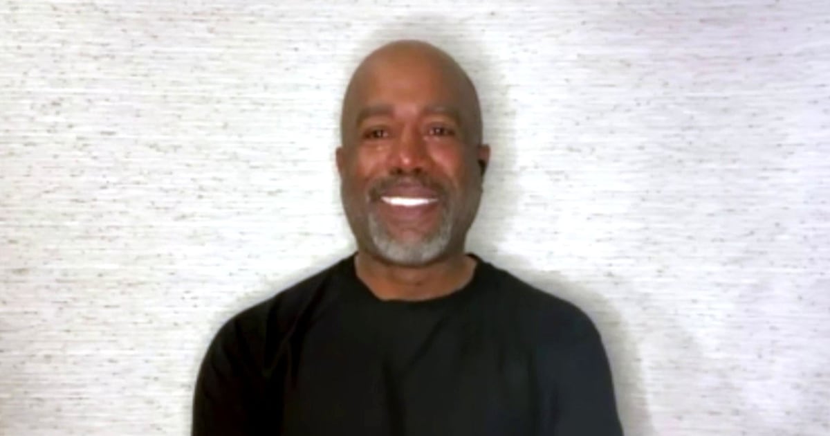 Darius Rucker talks about his latest hit and his friend Tiger Woods