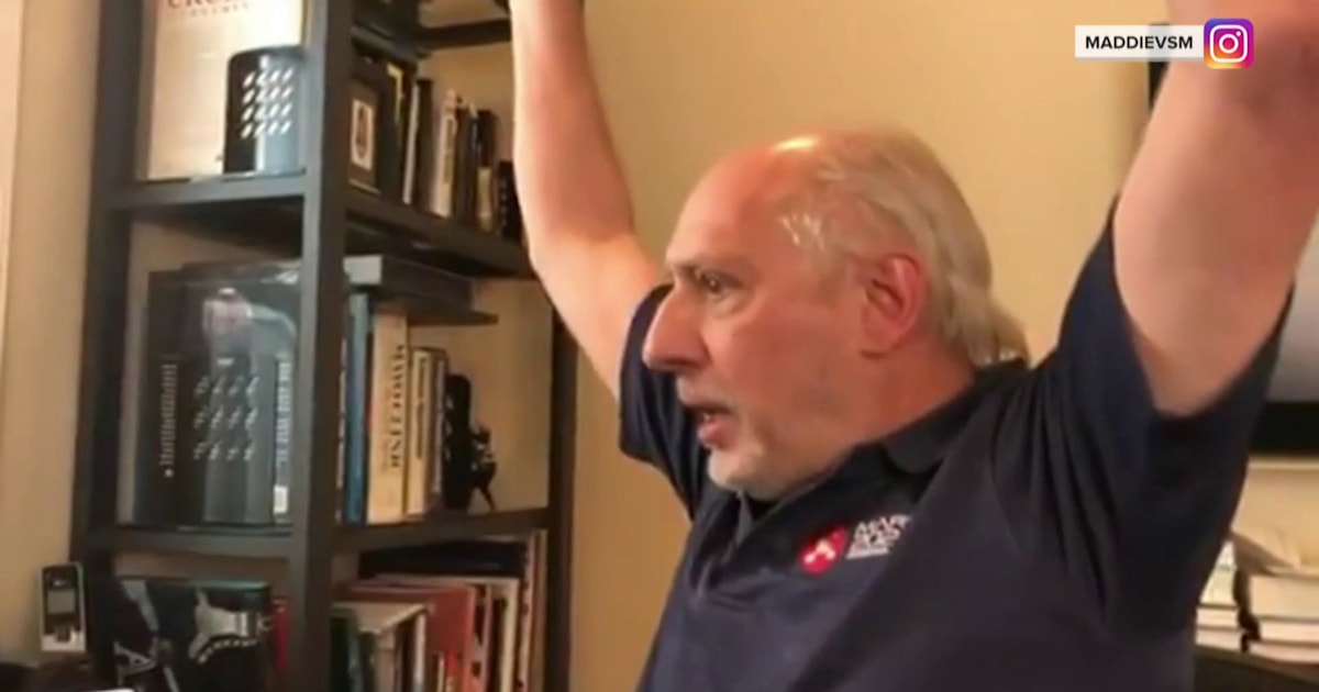 Watch NASA engineer cheer (from home!) when rover lands on Mars