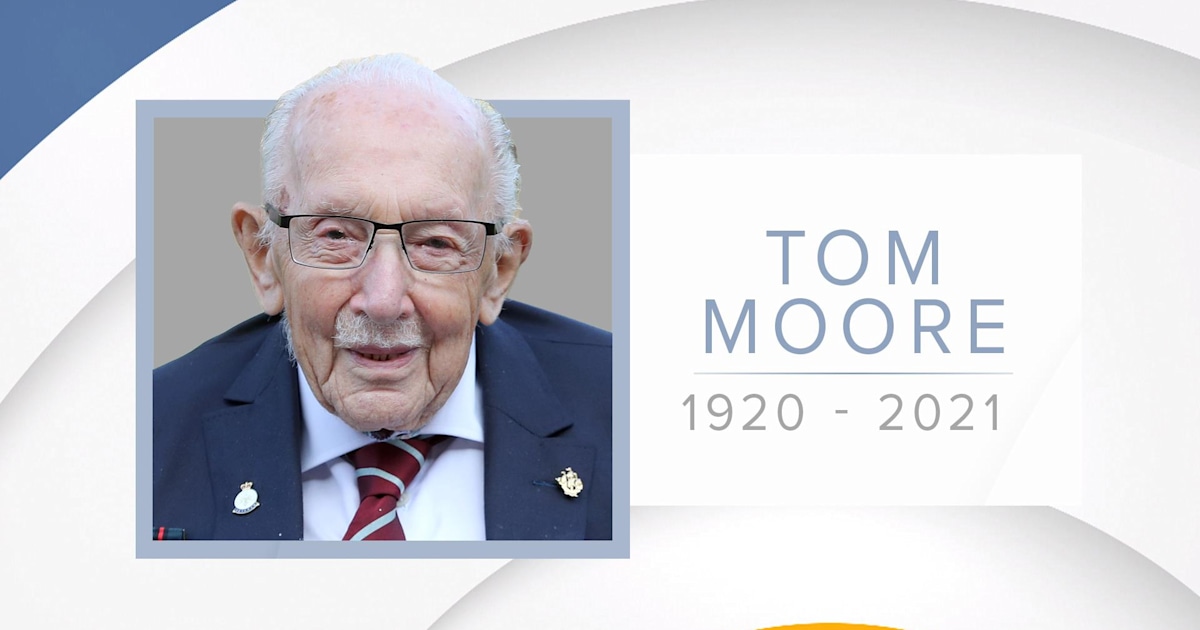 Remembering Capt. Tom Moore, who lifted the world with a walk in his garden