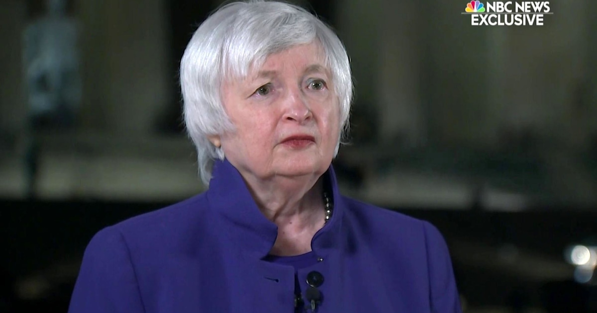 Secretary Yellen: ‘I don’t believe we’ve over shot the mark’ on relief ...