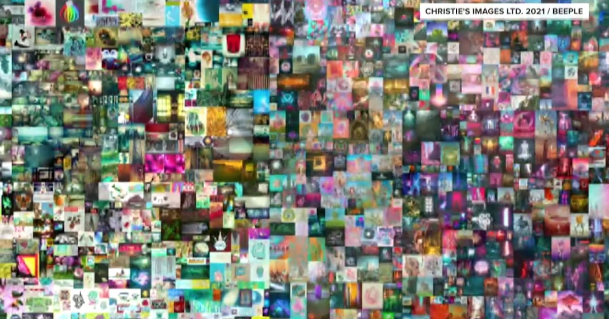 Digital collage by artist Beeple sells for nearly $70 million
