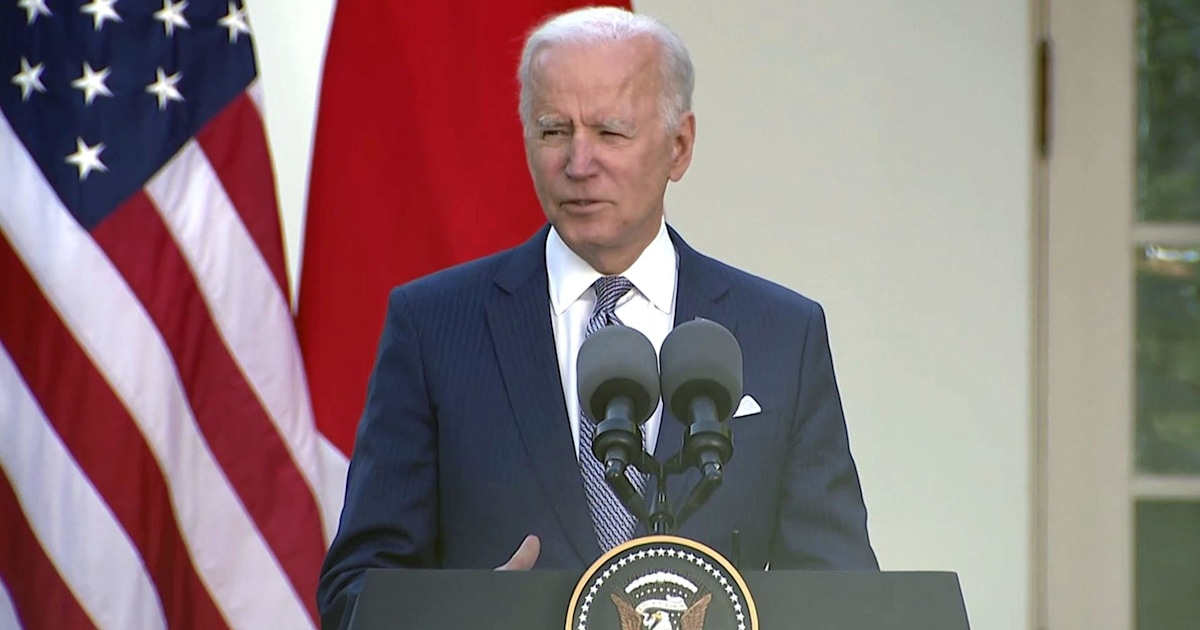 Biden urges common sense gun reform: ‘It’s a national embarrassment’