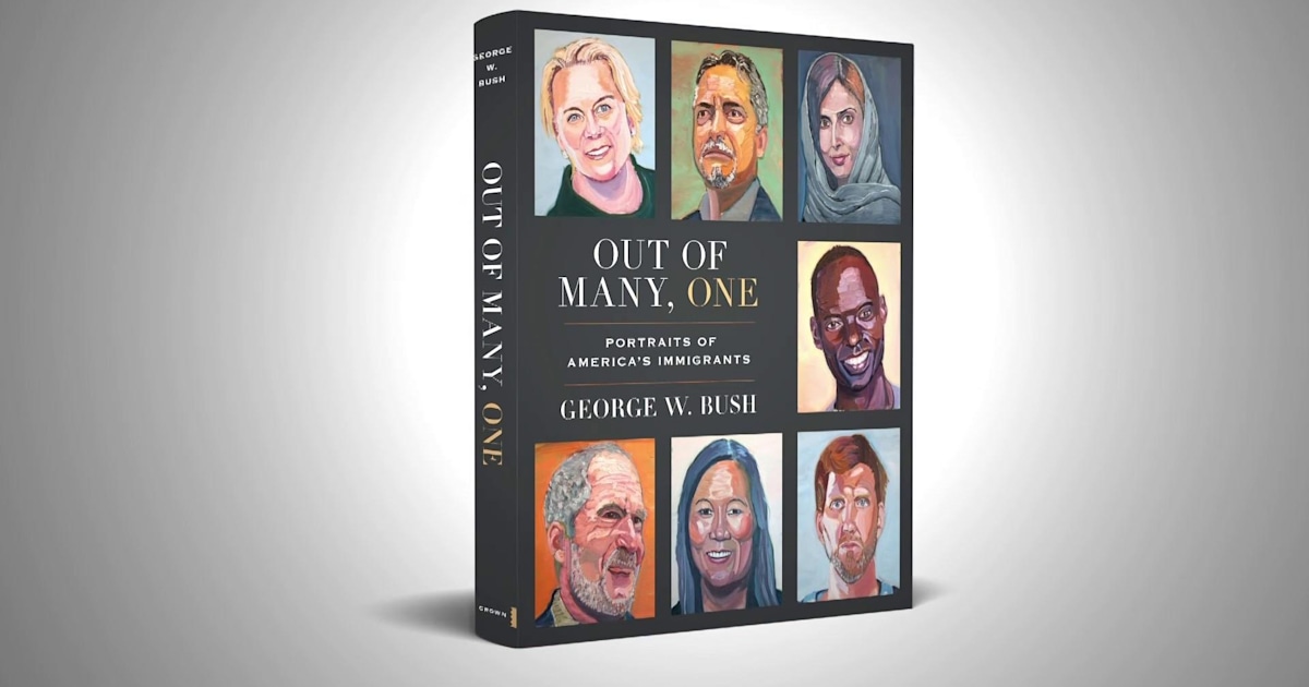 George W. Bush releases new book about America's immigrants