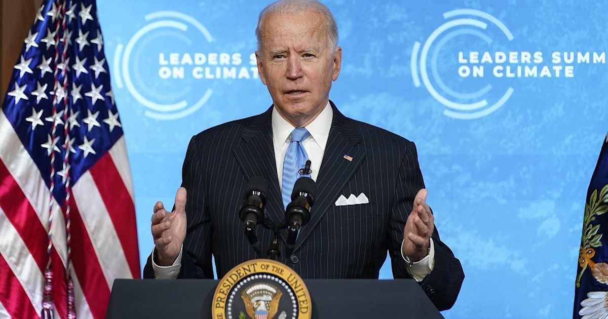 Biden hosts virtual climate change summit for 40 world leaders