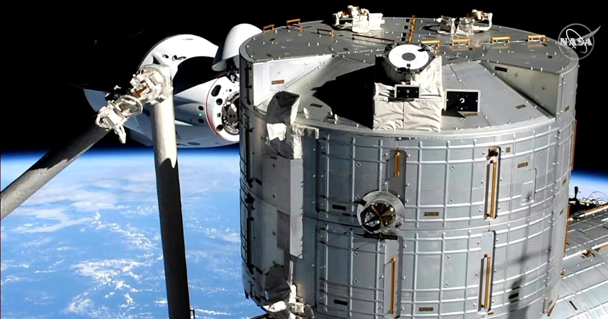 SpaceX’s Dragon docks at International Space Station