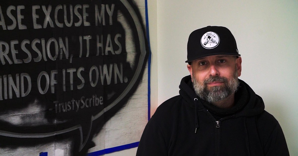 How a street artist copes with his depression - TODAY How a street artist copes with his depression - TODAY