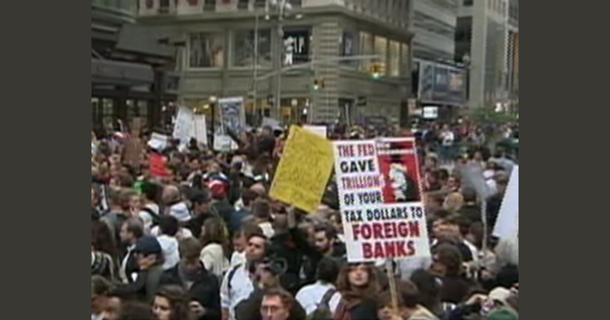 Dozens arrested at 'Occupy's' Times Square protest