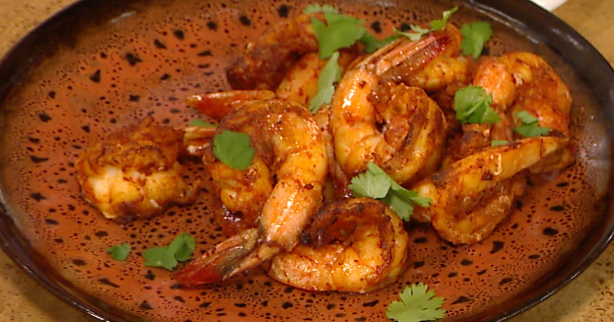 Spice up your New Years with seared shrimp