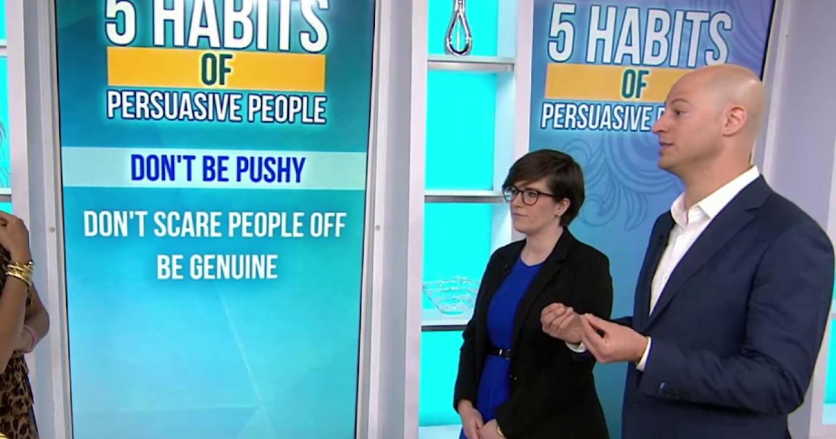 5 habits of highly persuasive people (and how to get them!)