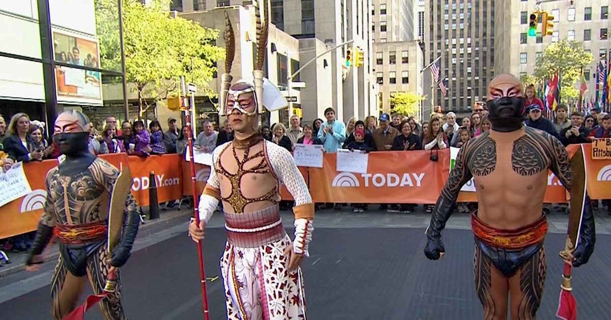 KÀ by Cirque du Soleil brings their Vegas act to the TODAY Plaza