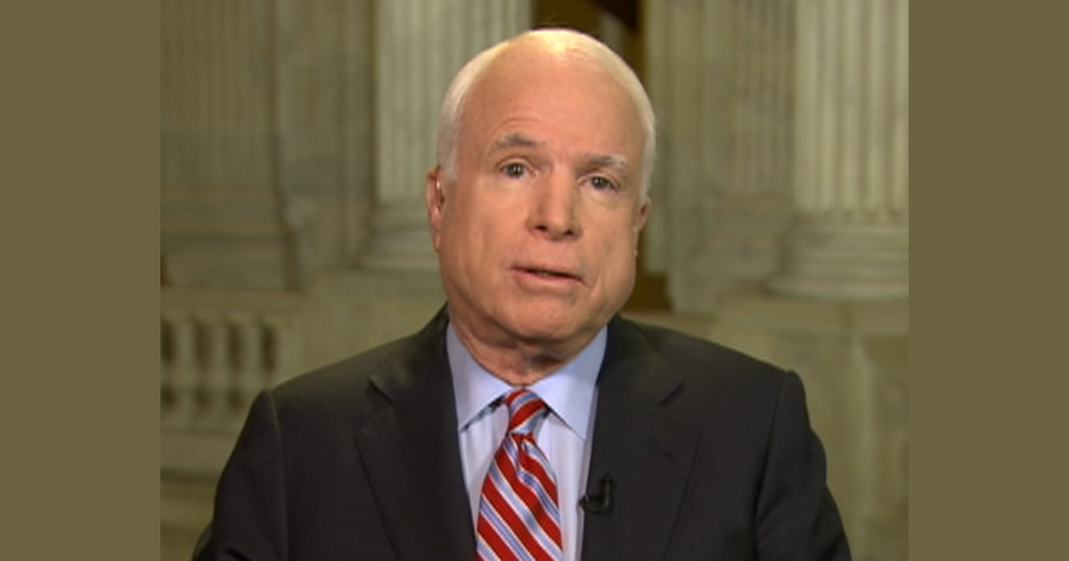 McCain: ‘We risk losing peace’ in Iraq