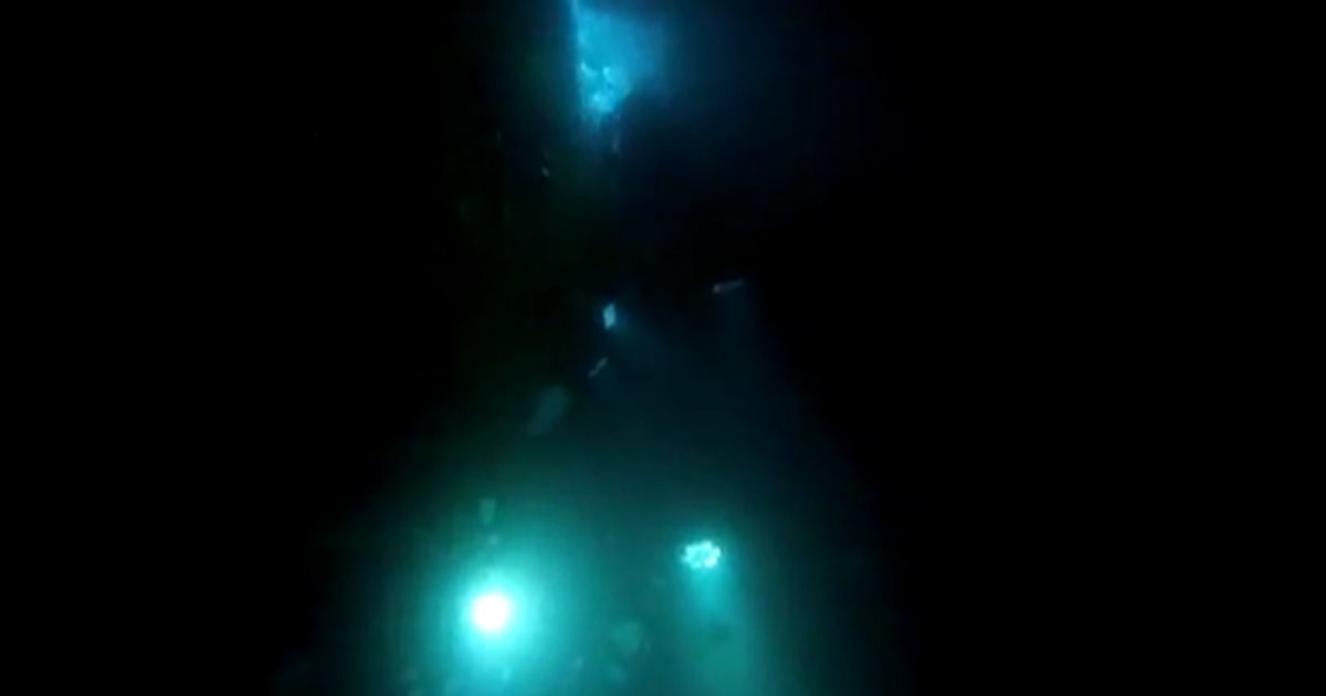 Eerie images from Cameron’s deep sea dive