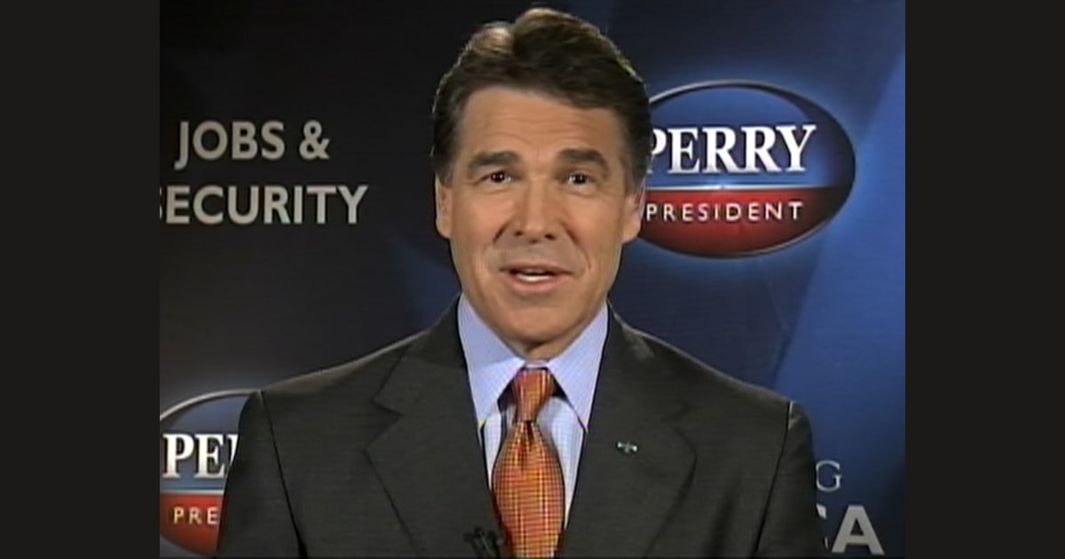 Gov. Perry: I’m not worried about polls