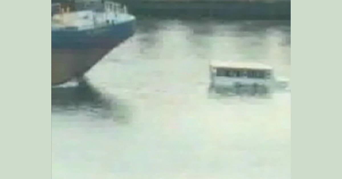 Terrifying video: Barge crushes tourist boat