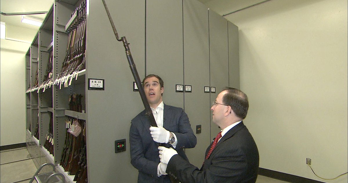 See inside the secret warehouse of Army treasures