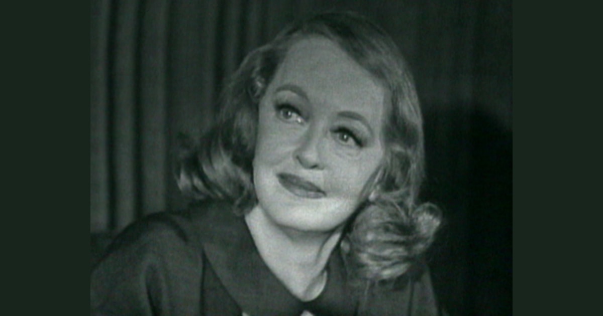 TODAY visits Bette Davis in 1962