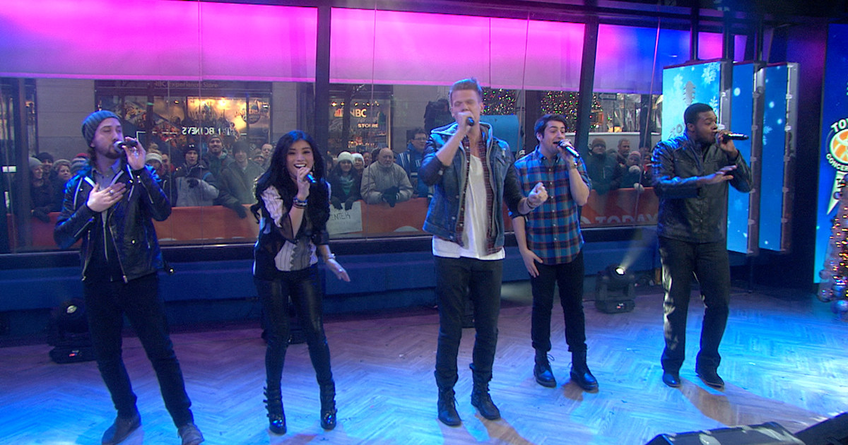 ‘Sing-Off’ winners Pentatonix perform in studio
