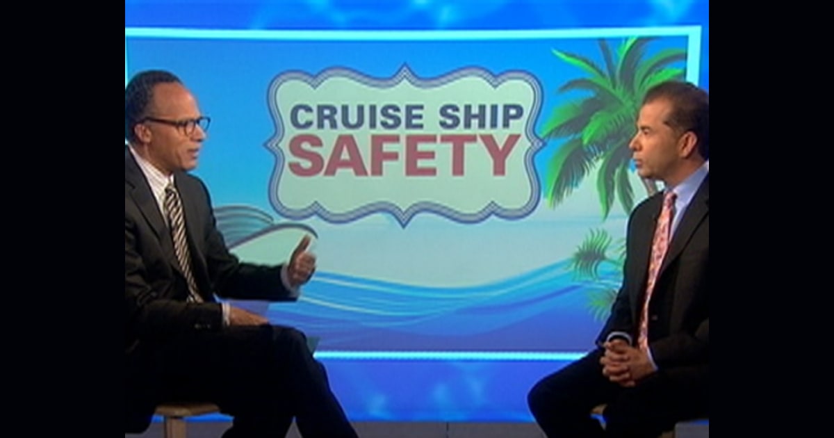 Safety first: Check out your cruise ship