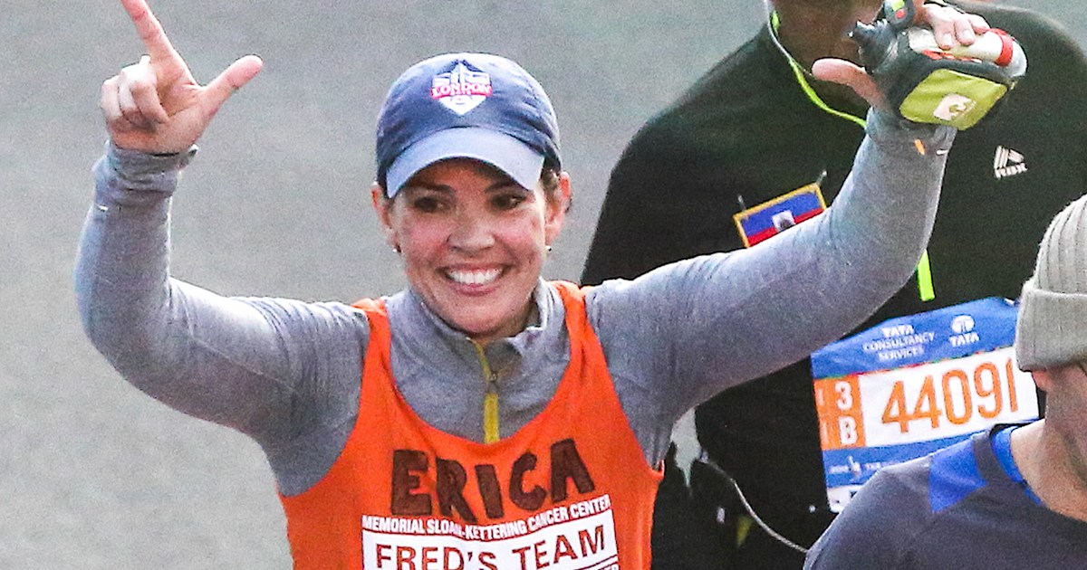 Erica Hill shares her experience running the New York City Marathon