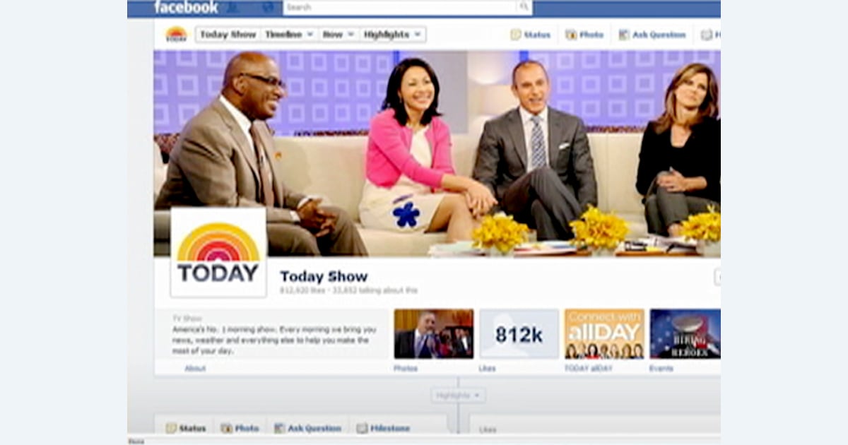 Check out TODAY’s new Facebook timeline