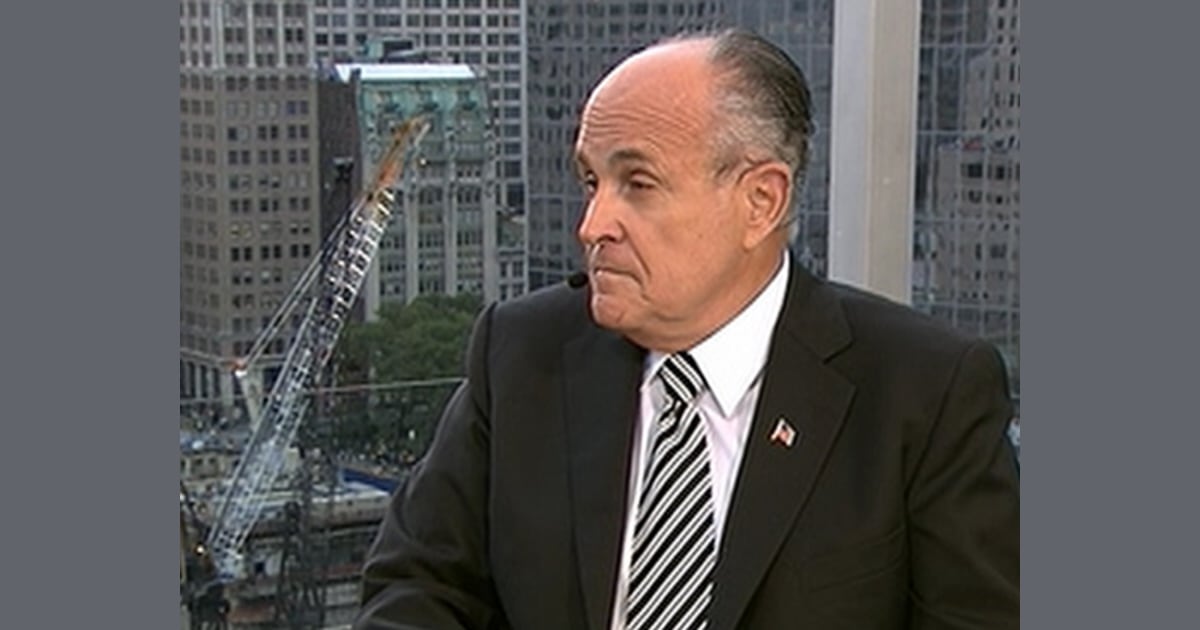 Giuliani: ‘I wish I had anticipated’ 9/11
