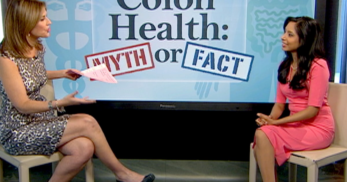 Separating myth from fact about colon cancer