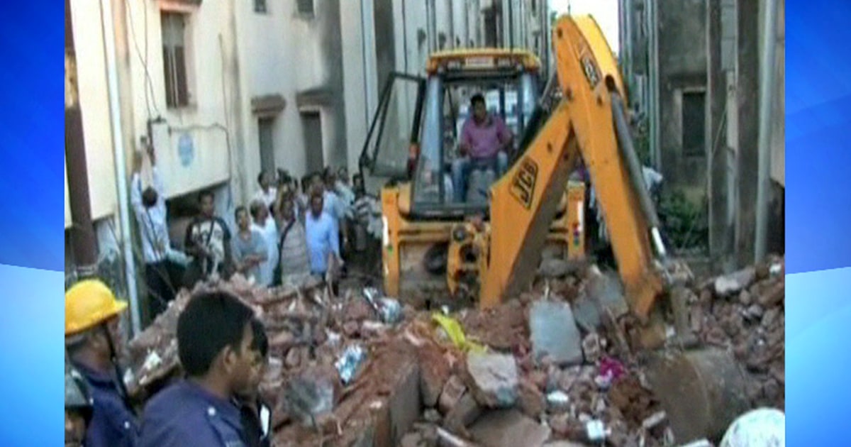 At least 8 dead in building collapse in India