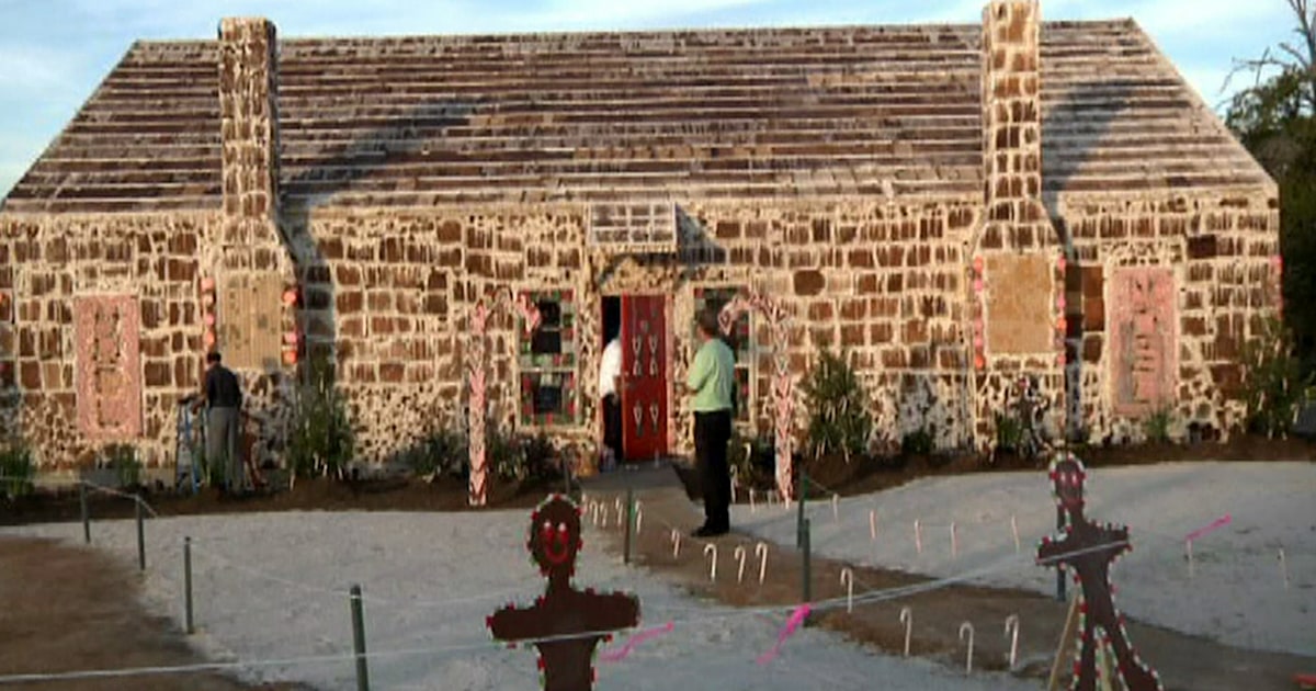 Sweet! Visit world’s biggest gingerbread house
